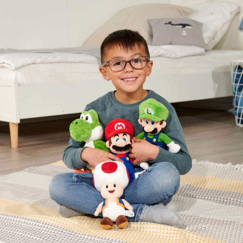 Nintendo - Super Mario Mini Peluche Mario rouge 20 cm