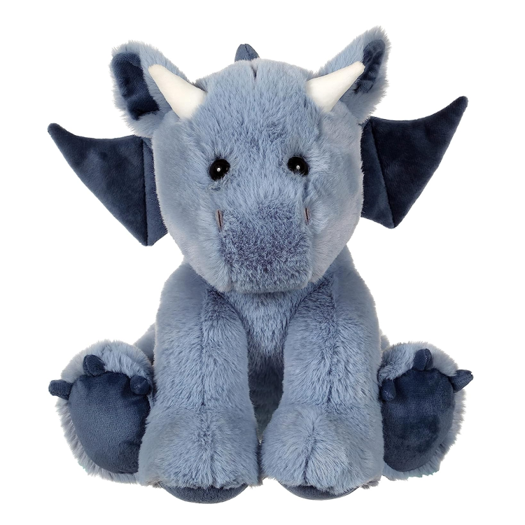 Gipsy Floppy Peluche dragon bleu 30 cm
