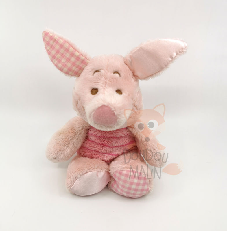 Disney - Porcinet le cochon - Mini Peluche rose vichy 20 cm